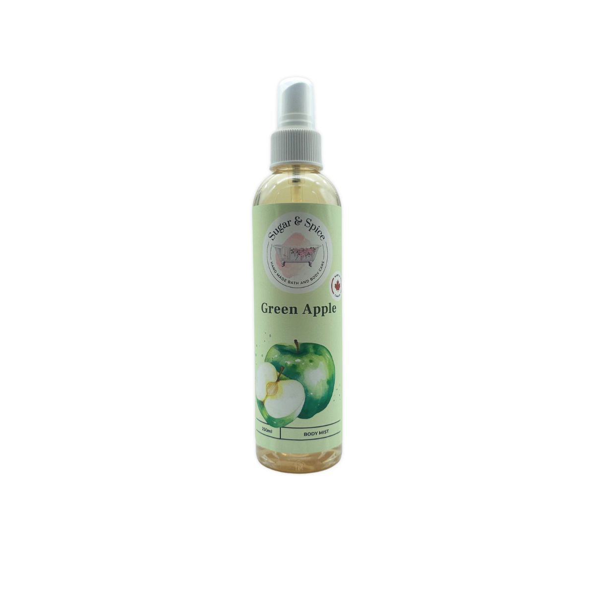 Green Apple Body Mist – Sugar and Spice Bath and Body