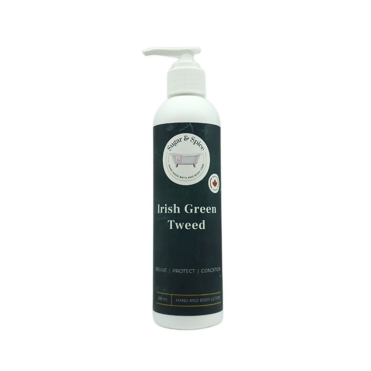 Irish Green Tweed Hand and Body Lotion – Sugar and Spice Bath and Body