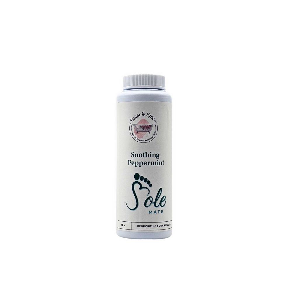 Soothing Peppermint Foot Powder – Sugar and Spice Bath and Body