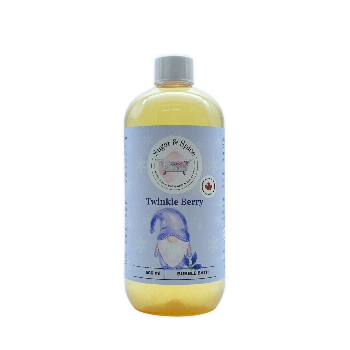 Twinkleberry Bubble Bath – Sugar and Spice Bath and Body